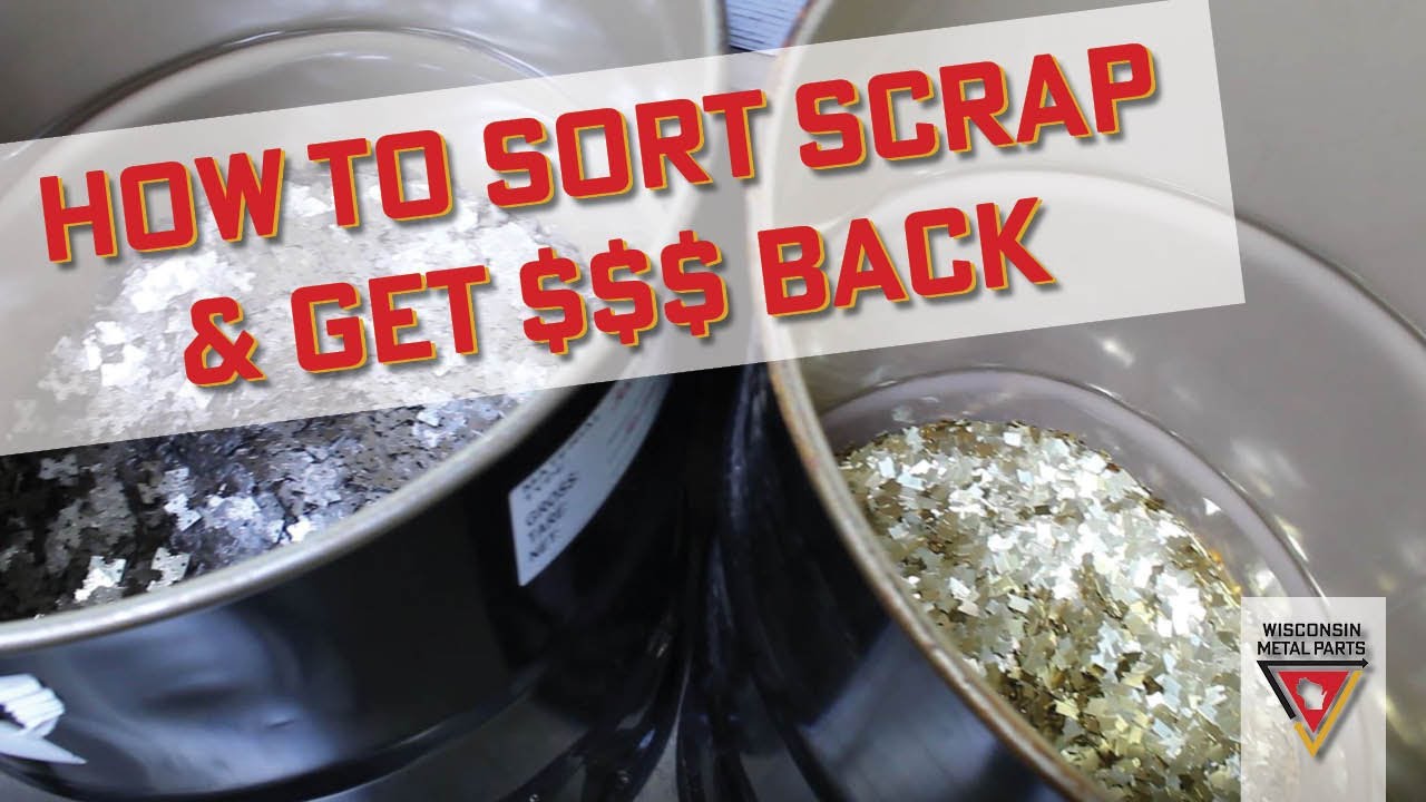 How to Sort Metal Scrap - Portable Chip Funnel - YouTube