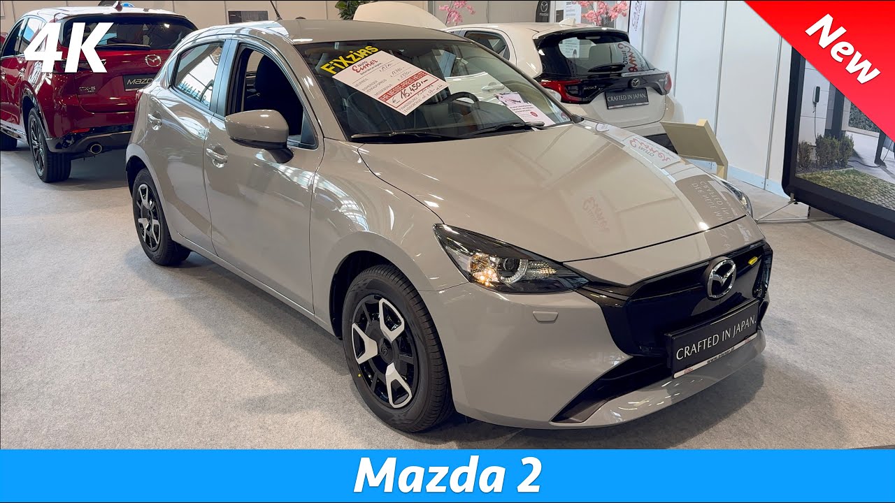 Mazda 2 Centre Line 2024 FIRST look 4K (Exterior - Interior), Visual ...