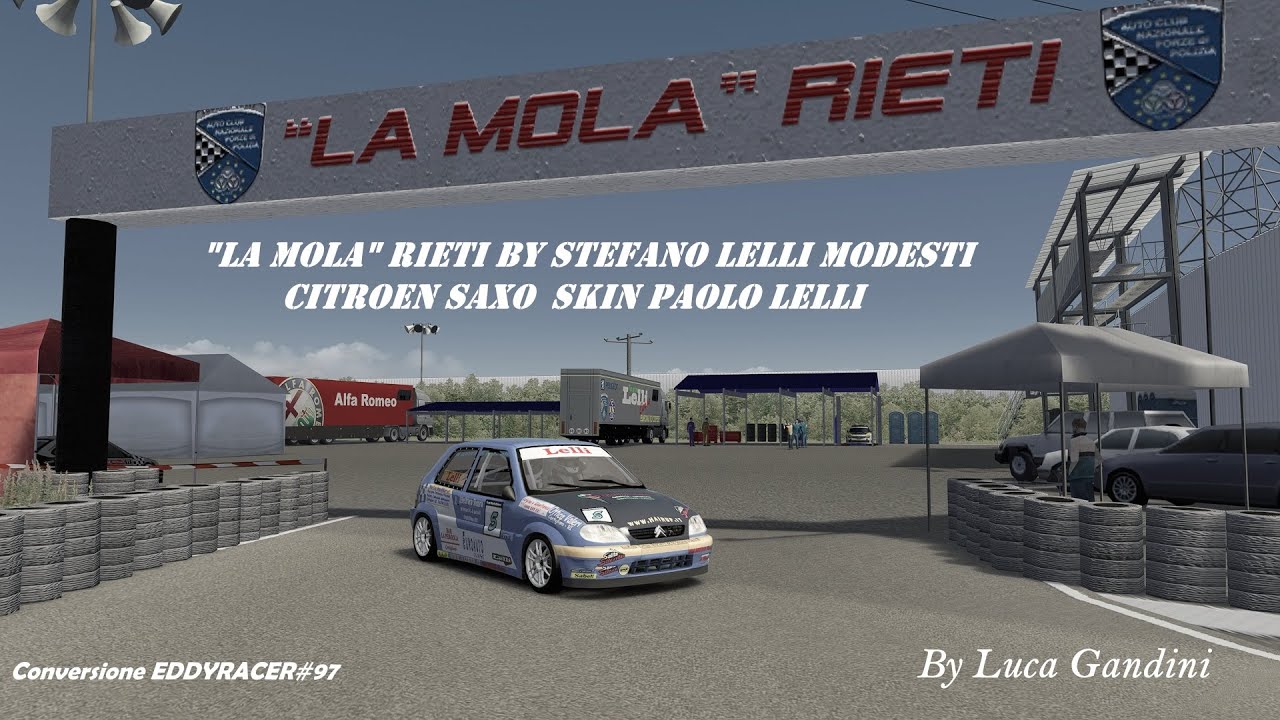 Citroen Saxo GrA skin Paolo Lelli test "La Mola" Rieti by Stefano Lelli ...