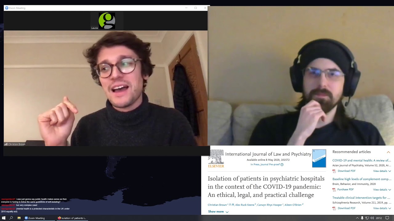 Dr Christian Brown on AI in psychiatry - YouTube