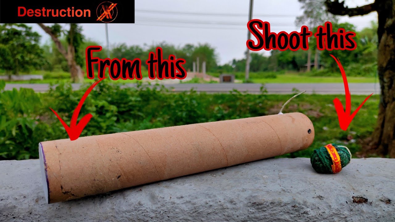How to make a SKY SHOT at home . Homemade firework . - YouTube