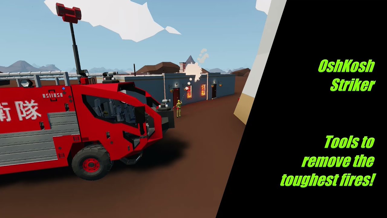 OshKosh Striker - Tools to remove the toughest fires! #stormworks - YouTube