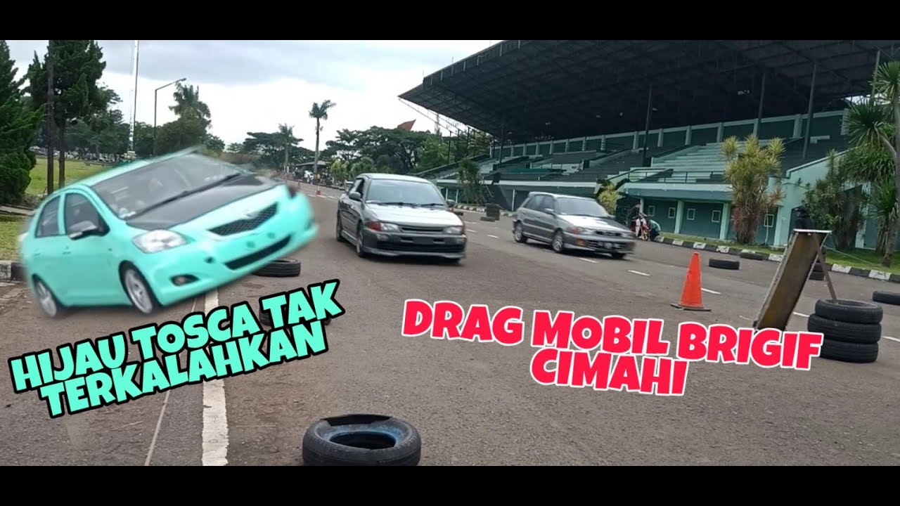 LATIHAN DRAG MOBIL SIRKUIT BRIGIF CIMAHI - YouTube