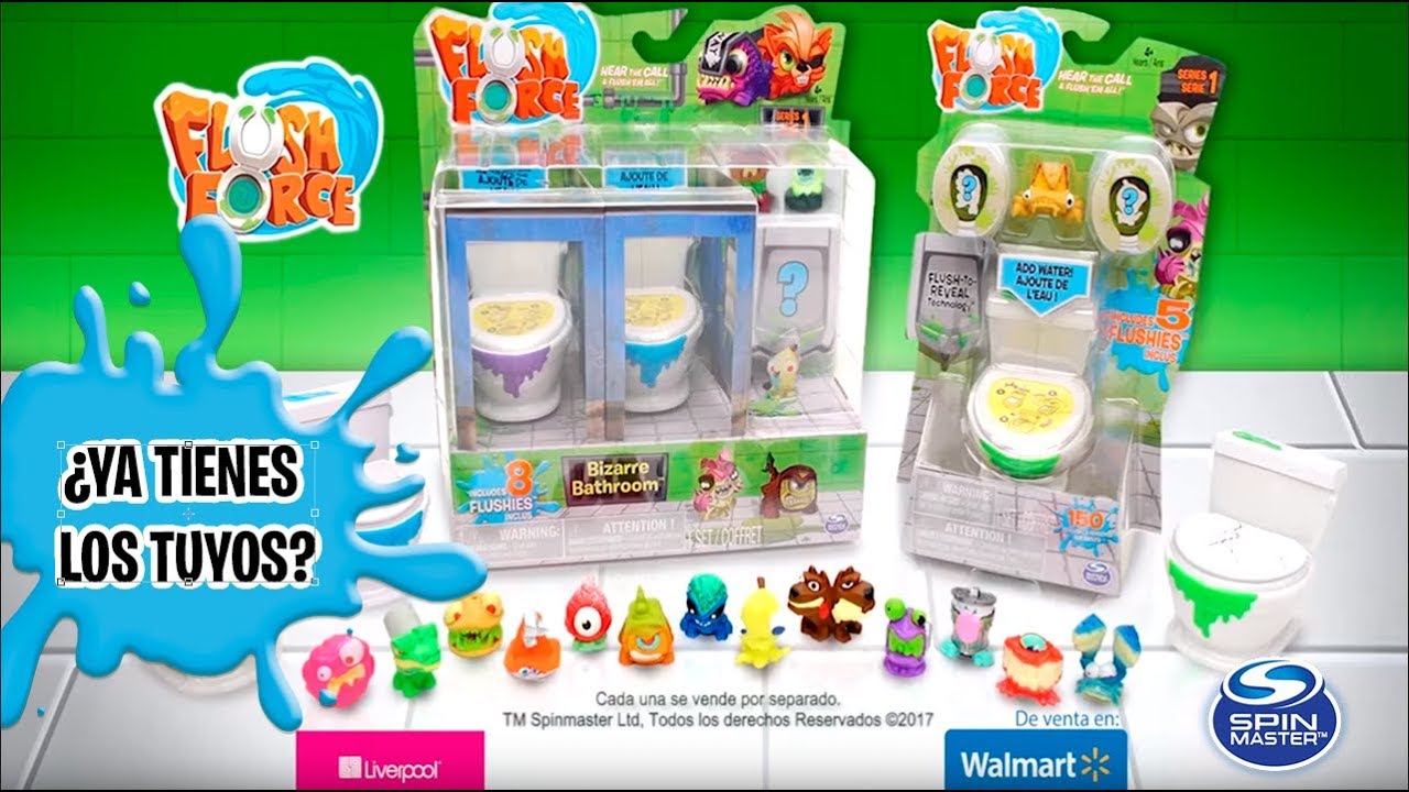 FLUSH FORCE DE SPIN MASTER - YouTube