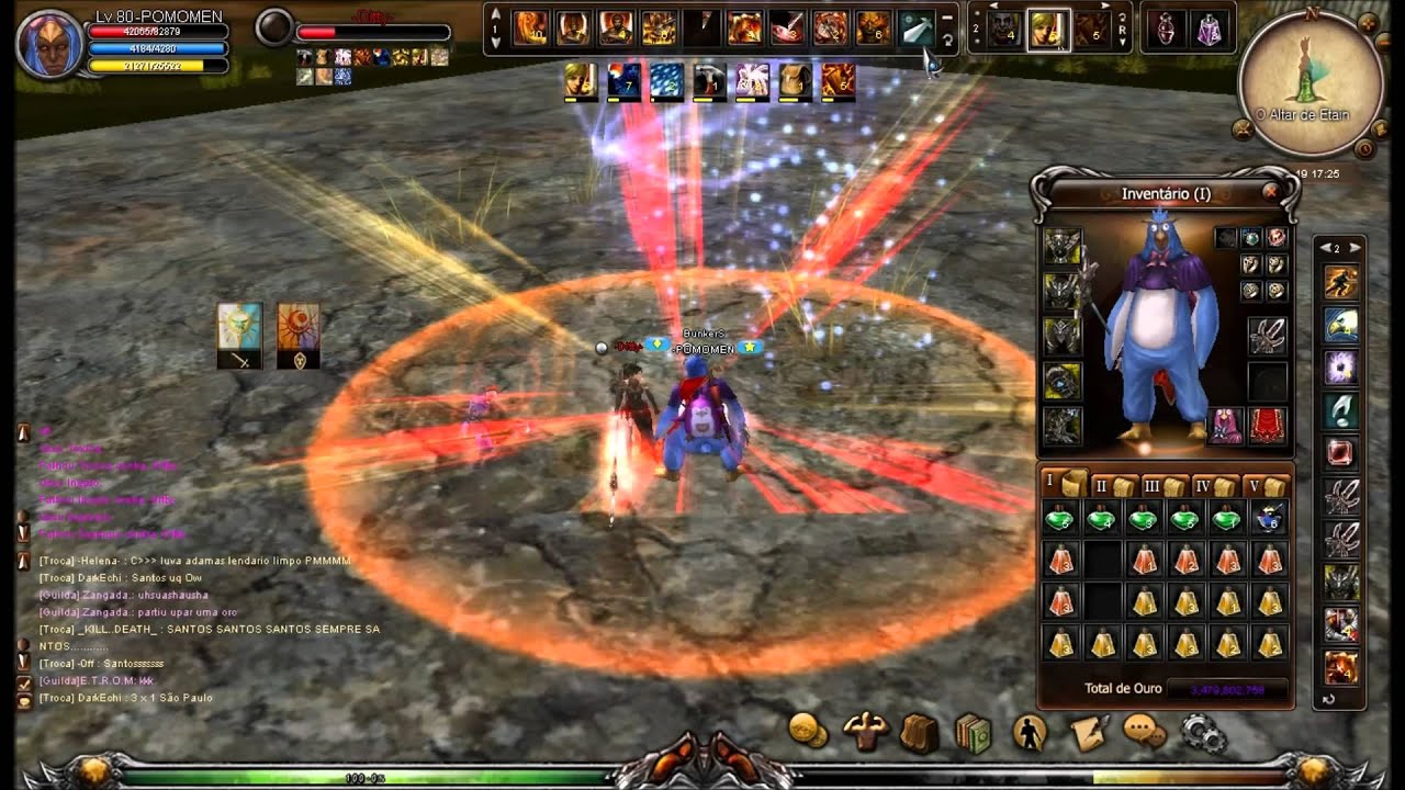 Shaiya PT WAR 80 -POMOMEN ( Guild -BunKers- ) - YouTube