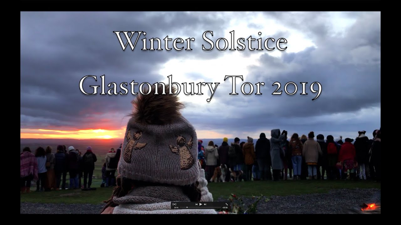 Winter Solstice Glastonbury Tor 2019 - YouTube