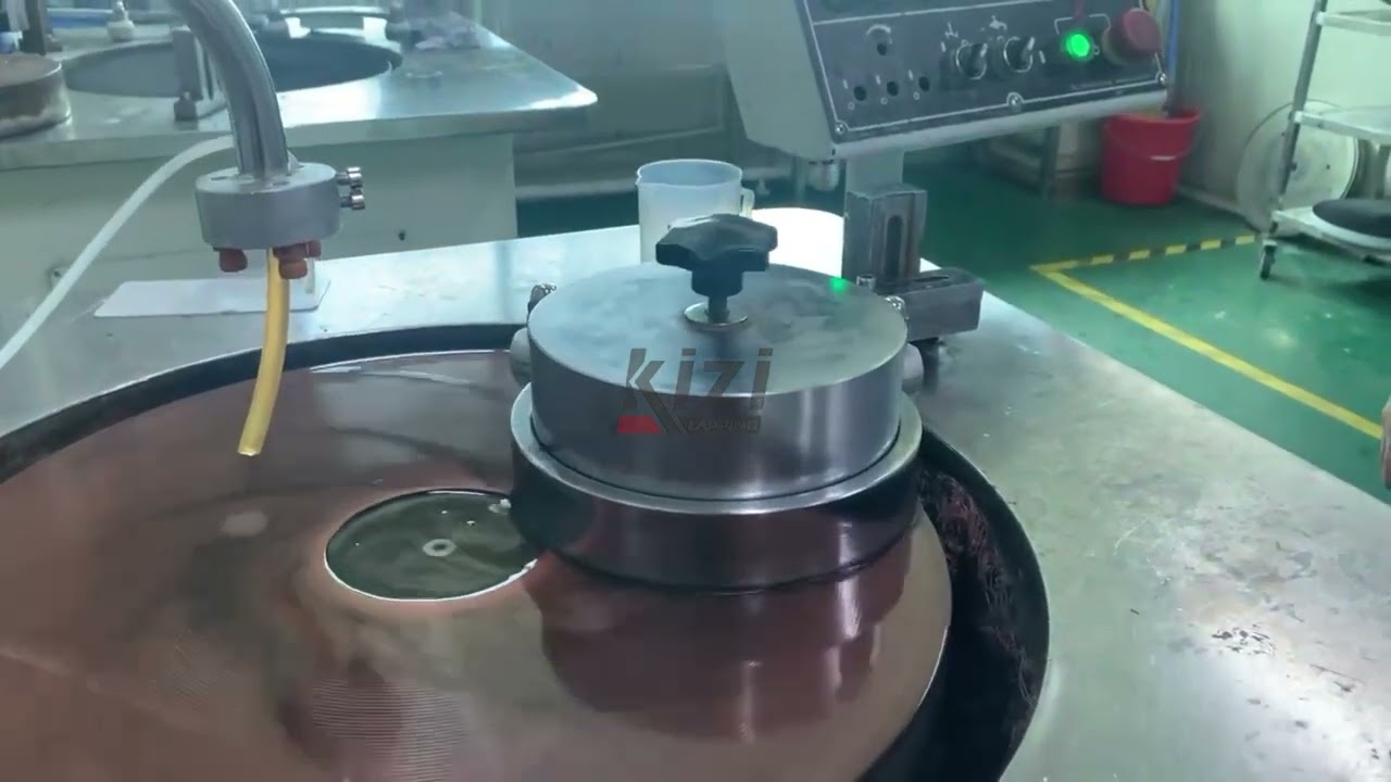 Use high precision single-sided lapping machine to remove graphite ...