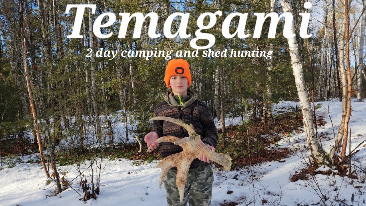 2 day adventure in Temagami camping a shed hunting - Outdoor Roman ...
