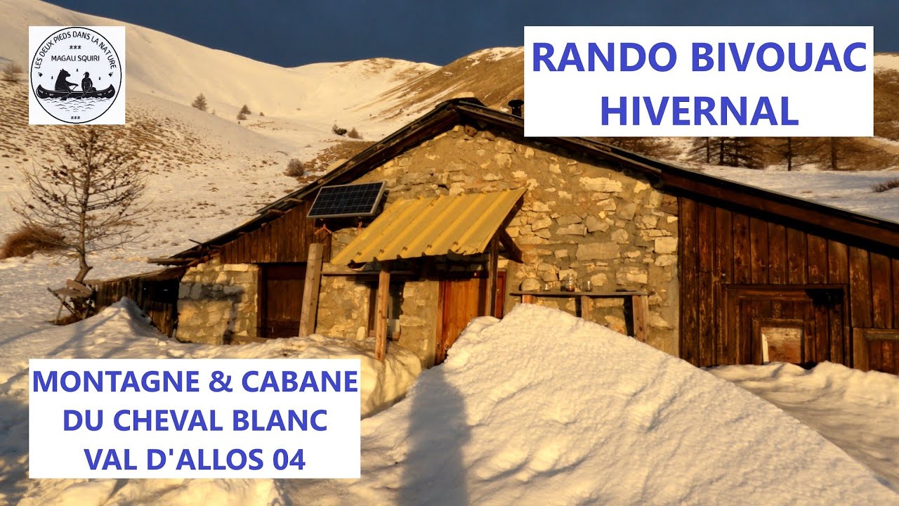 RANDO/BIVOUAC CABANE DU CHEVAL BLANC VAL D'ALLOS Haut Verdon Alpes-De ...