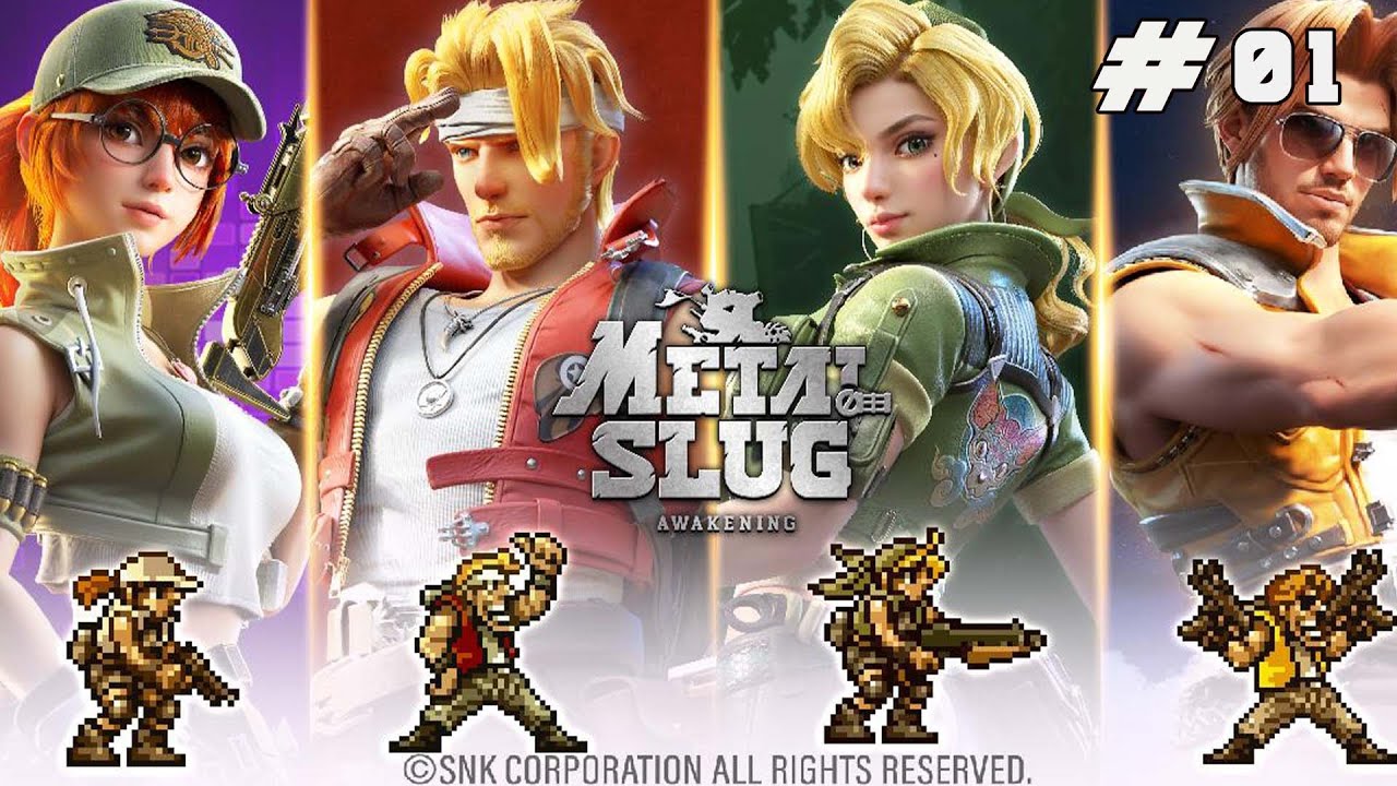 Metal Slug: Awakening #01 - Allen O'Neil: An Immortal Demon Soldier ...