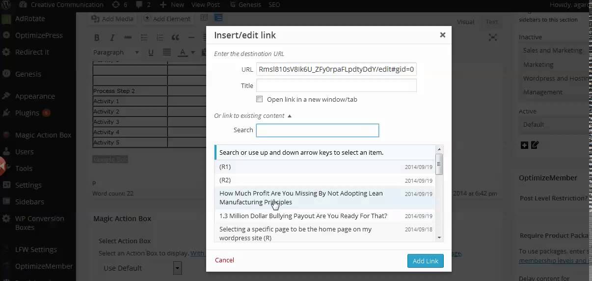 How To Create a Wordpress Embedded Link - YouTube