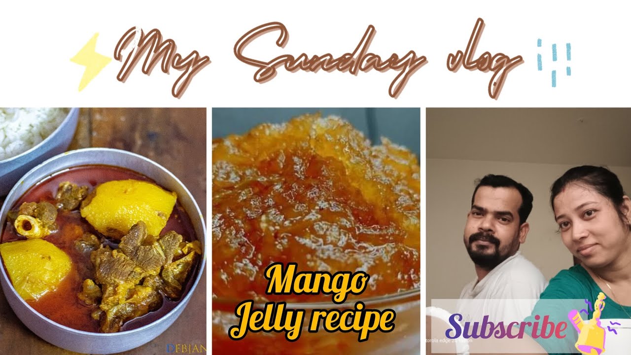 My Sunday special vlog ll Mango jelly recipe ll Rainy season begins ll @Rima's inner sphere ...