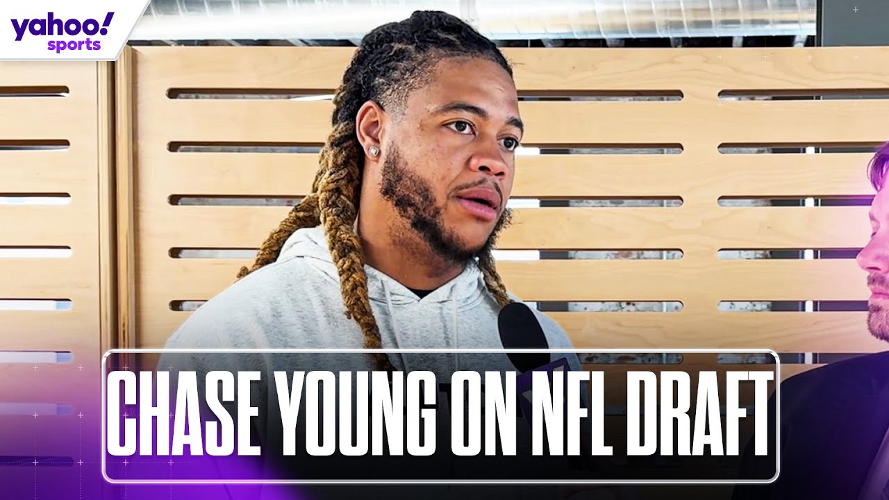 Saints' CHASE YOUNG on who he's EXCITED for in 2024 NFL Draft | FULL INTERVIEW | Yahoo Sports ...
