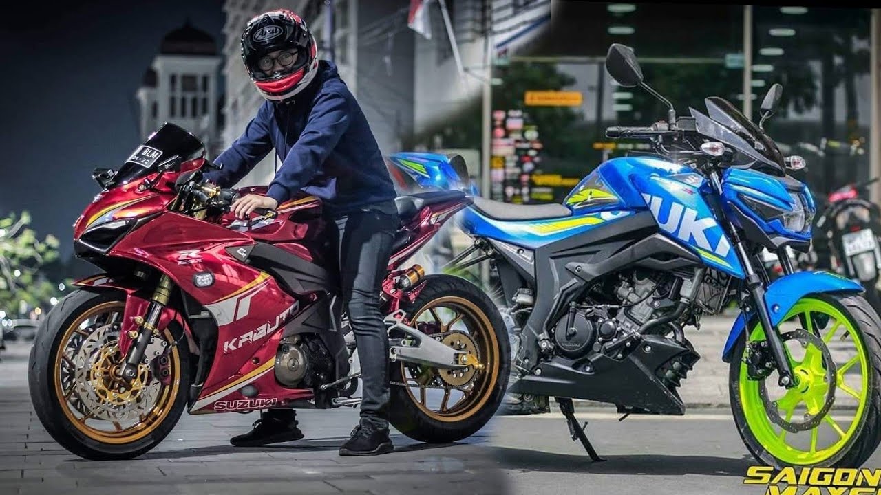 SUZUKI GSX-R, GSX-S 150 MODIFICATION COMPILATION - YouTube