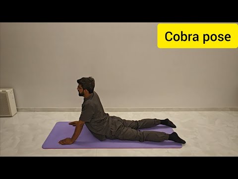 Cobra exercises |Spinal extension| @drsahilsapc - YouTube