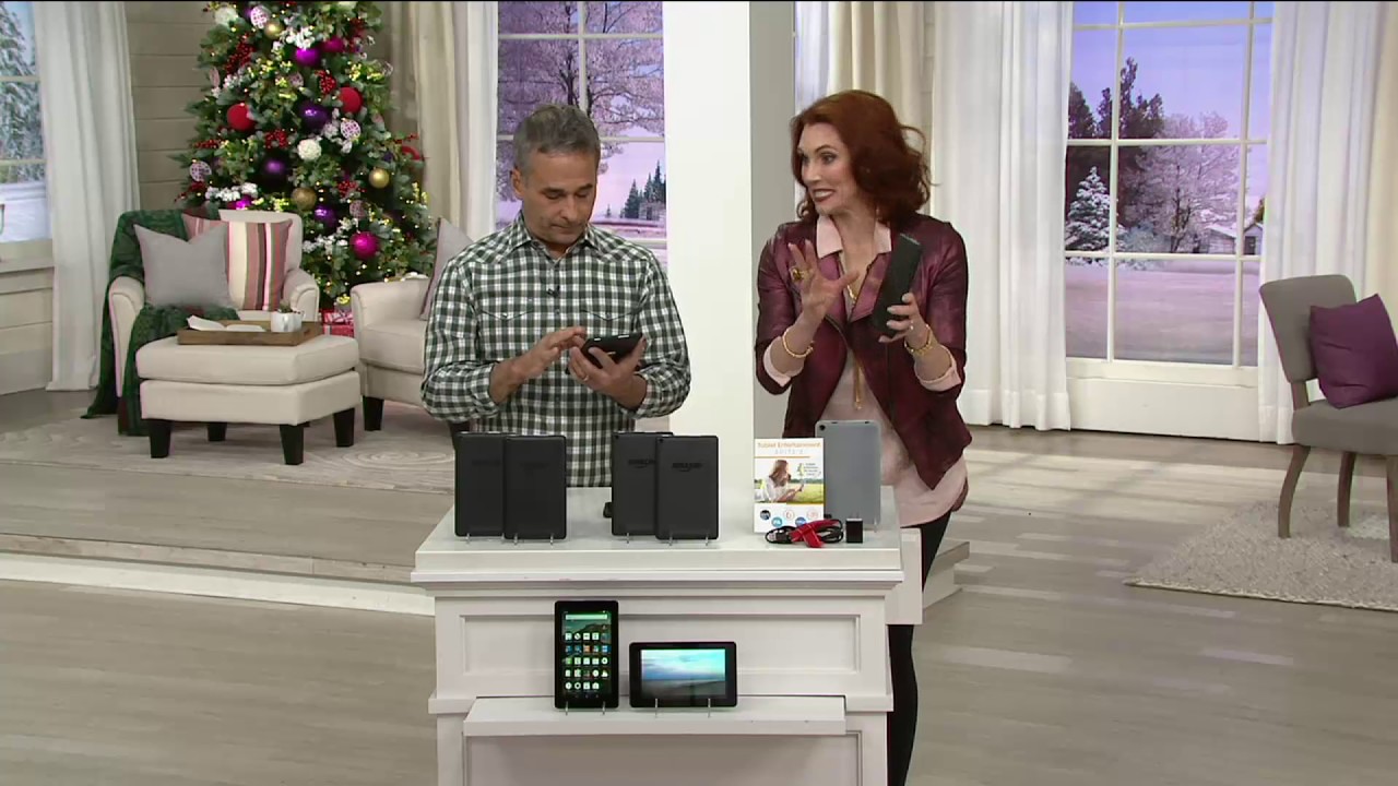 Choice of 2-pack or 4-pk Amazon Fire 7" Tablets w/Cases & App Bundles ...