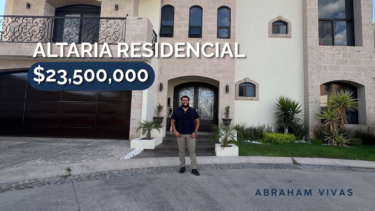 Casa en Venta en Residencial Altaria en Aguascalientes. -Abraham Vivas ...