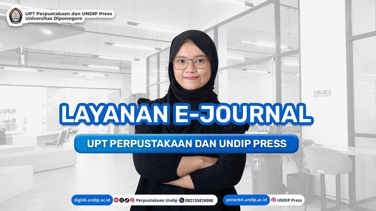Layanan E-Journal UNDIP - YouTube