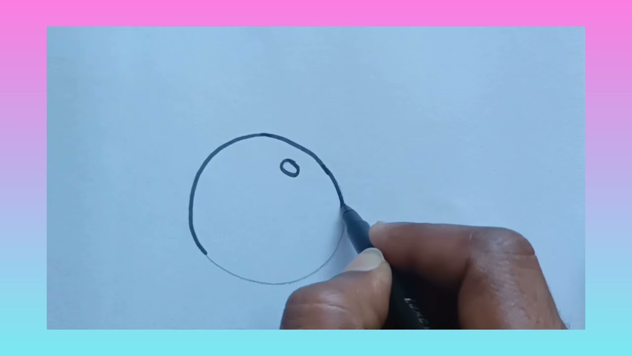 How to draw a Sapota easily - YouTube
