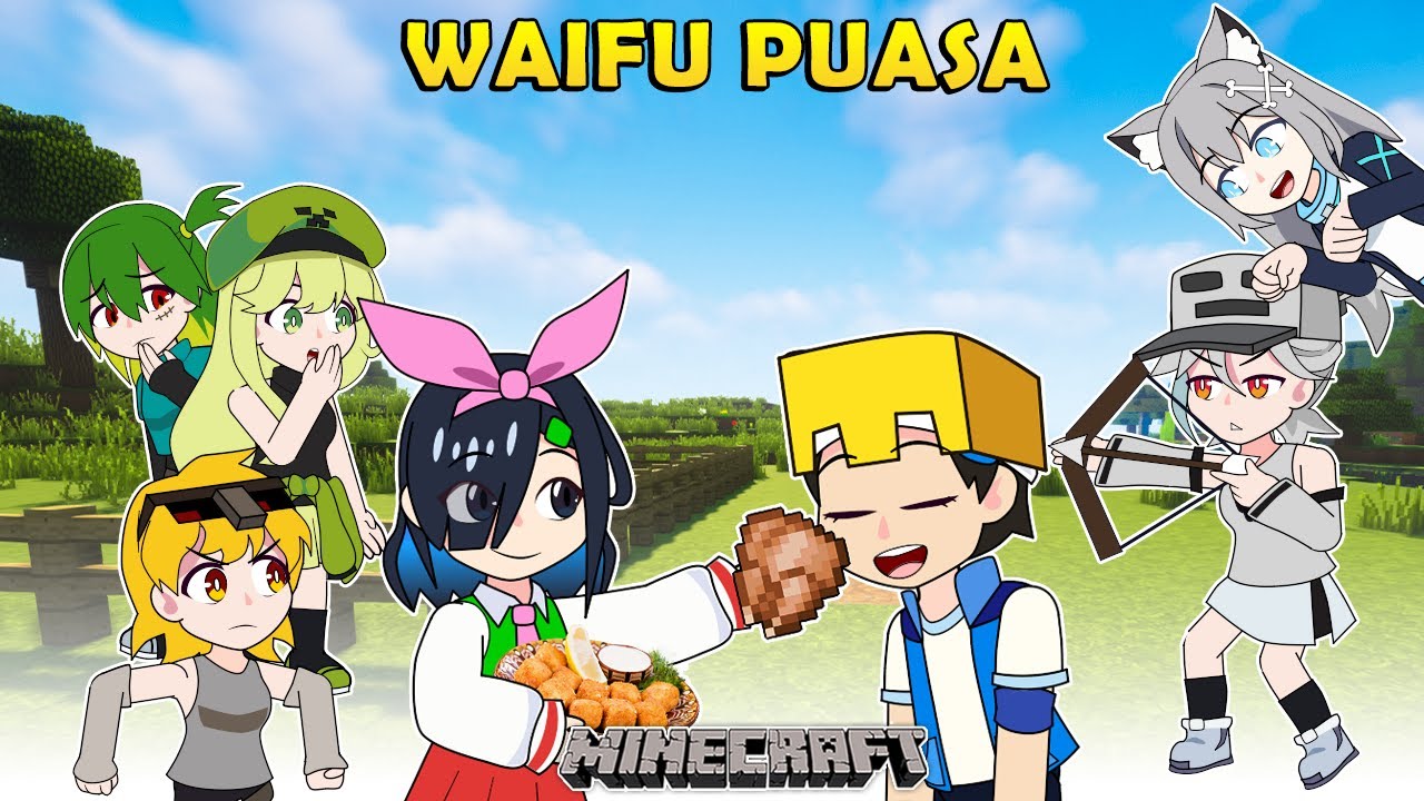 Ketika Waifu Minecraft Puasa - Animasi Minecraft - YouTube
