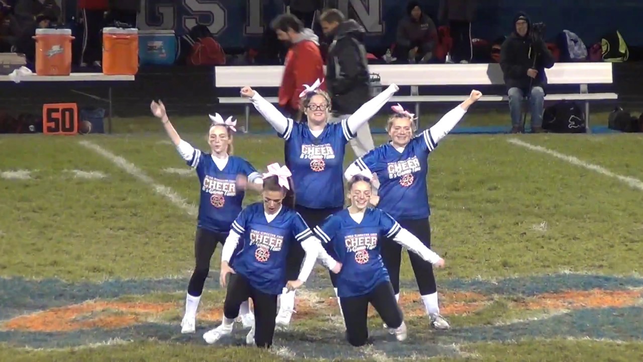 Senior Night Cheer Performance - YouTube