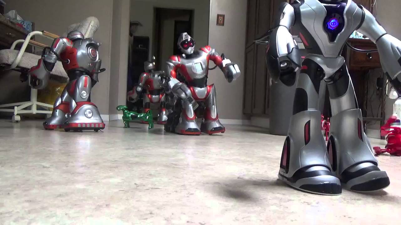Robots Roaming - YouTube