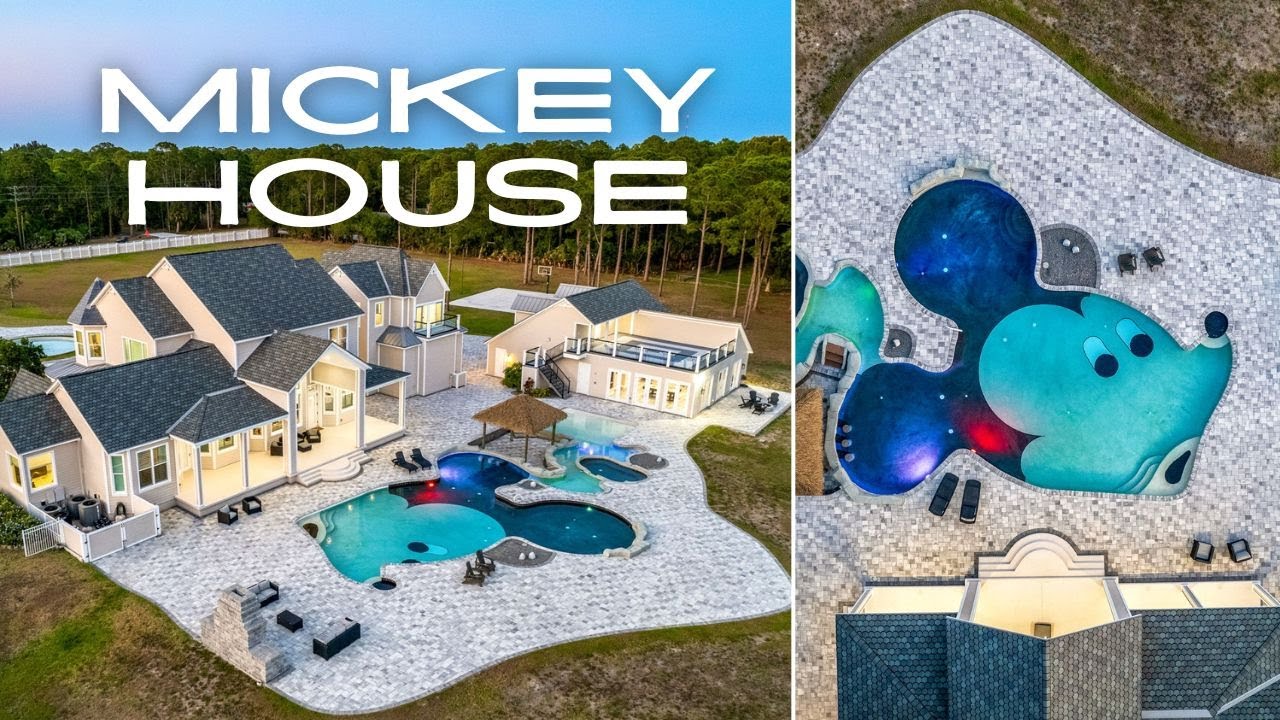 We Got to Shoot the Mickey Mouse House!! - YouTube