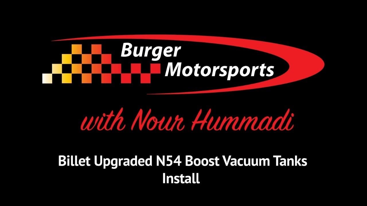 Installing Billet Upgraded N54 Boost Vacuum Tanks! - YouTube