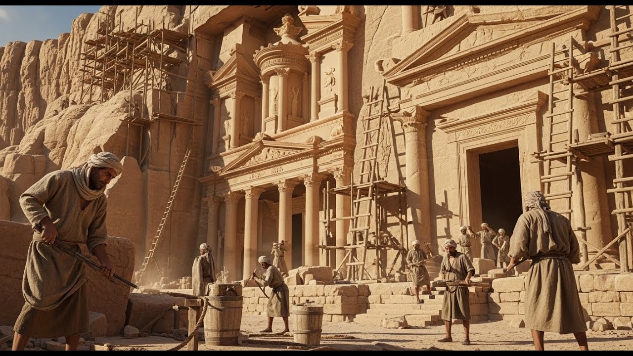 Life 2,300 Years Ago | How Early Humans Carved the City of Petra - YouTube