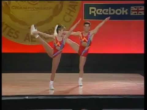 Renee Roveccio, Paul Battista | 1992 National Aerobic Championship USA