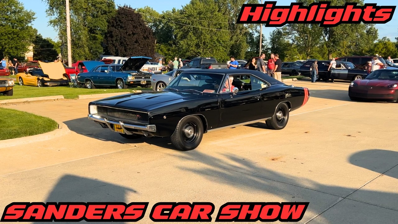 Sander's Car Show HIGHLIGHTS! Classic Cars Galore! - YouTube