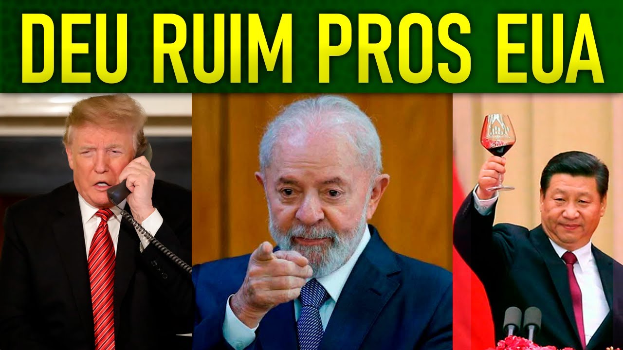 Trump ataca BRICS e Lula chega na VOADORA!! China e Rússia soltam B0MBA ...