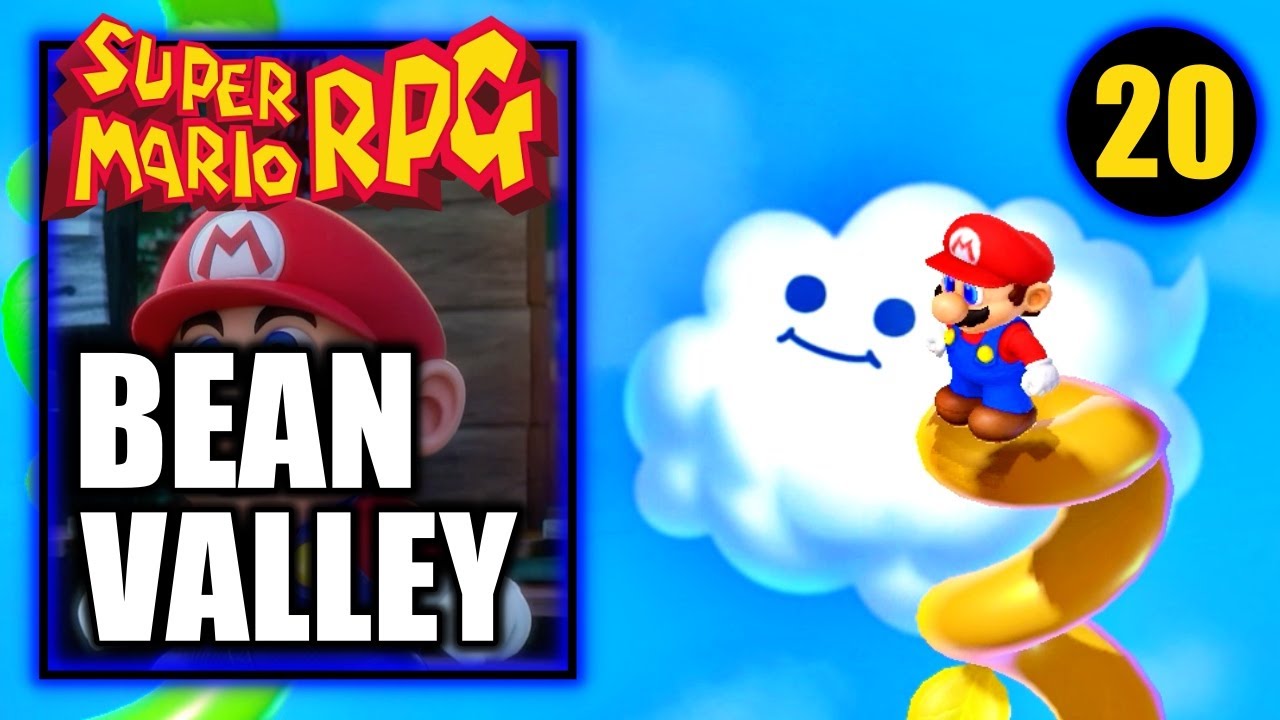 Super Mario RPG - Bean Valley & Beanstalk - Gameplay Walkthrough Part ...