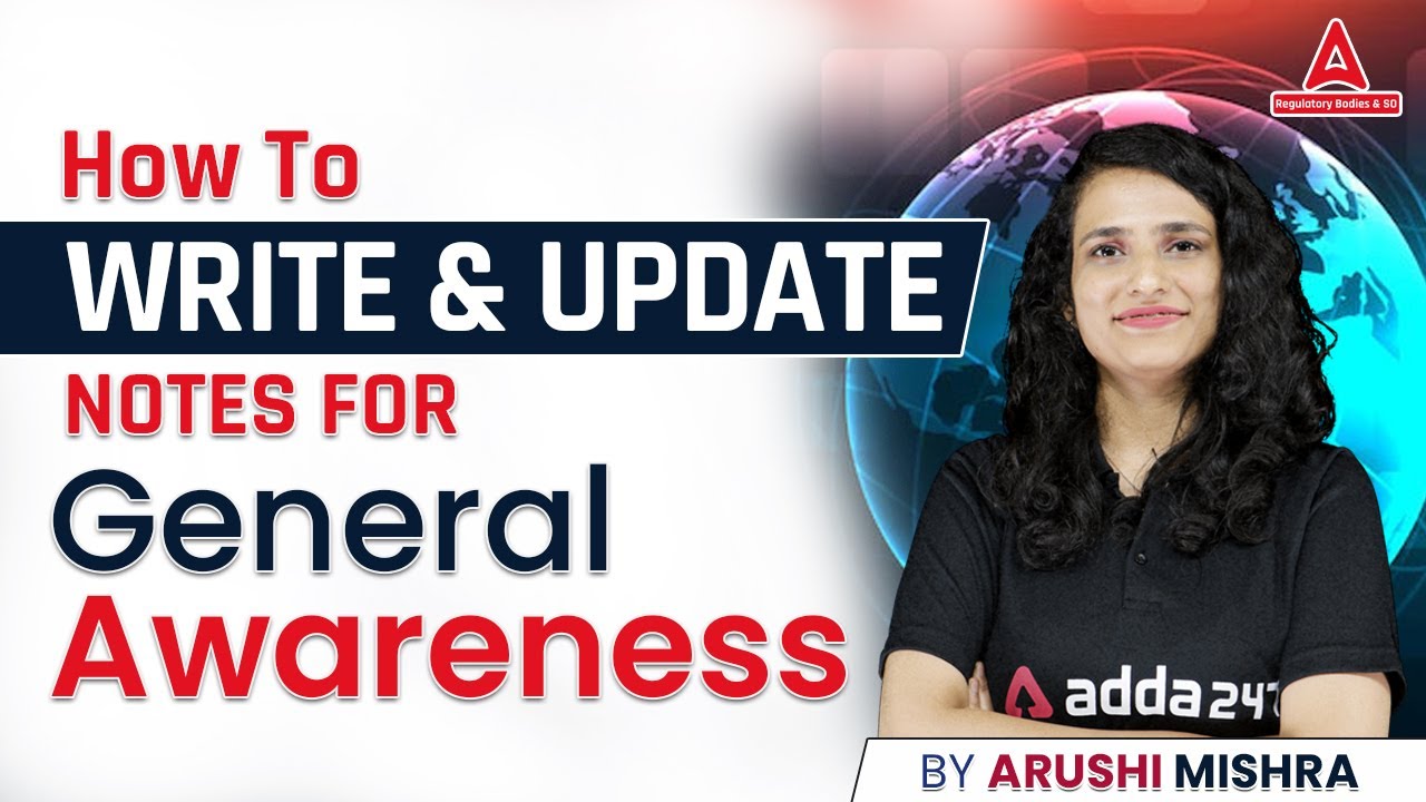 How to Make Notes for General Awareness | General Awareness 2022 | By ...