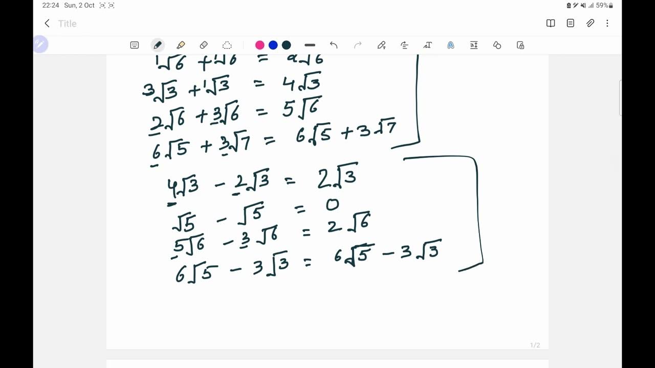How to solve root values | Learning Time | - YouTube