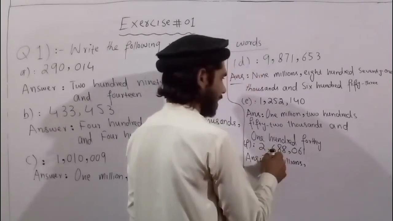 Lecture # 02 Grade # 5 Chapter # 1 Whole numbers and Operations ...