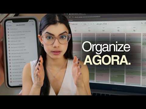 Como organizar sua VIDA INTEIRA DO ZERO (mesmo que esteja um caos).
