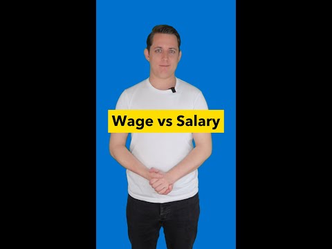 What Is the Difference Between Wages and Salary?