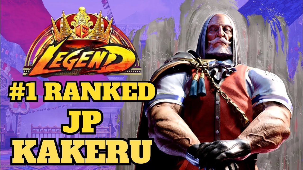 SF6 - KAKERU (JP) #1 RANKED - Legend JP Gameplay - STREET FIGHTER 6 ...