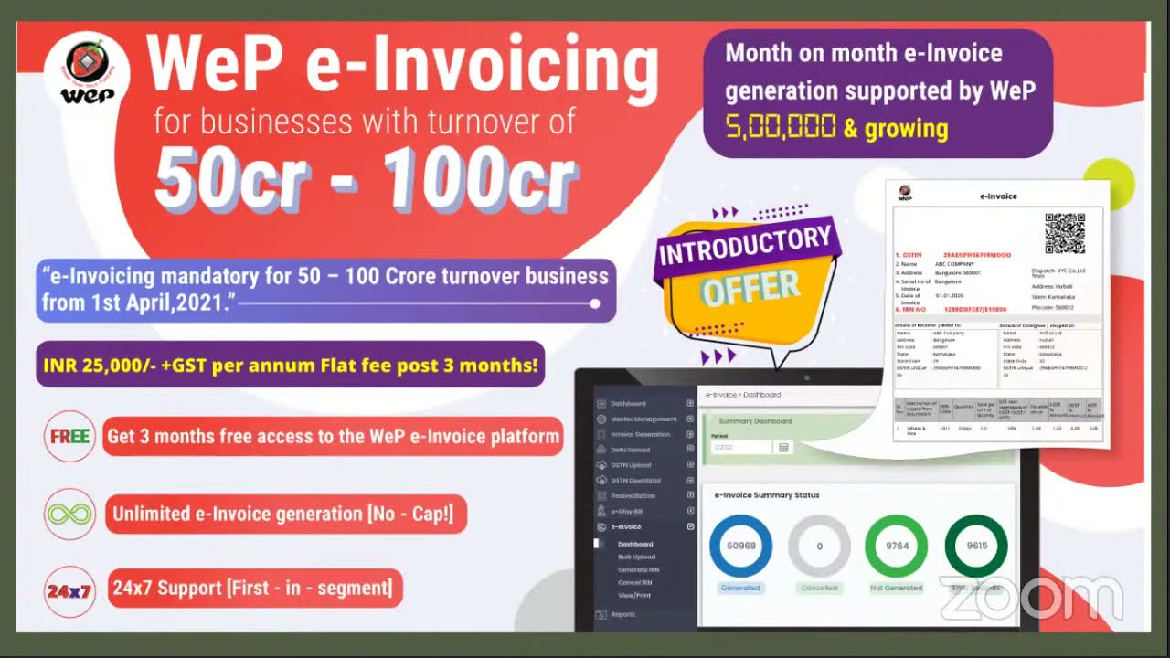 Free MSME e-Invoice Exclusive Training! - YouTube
