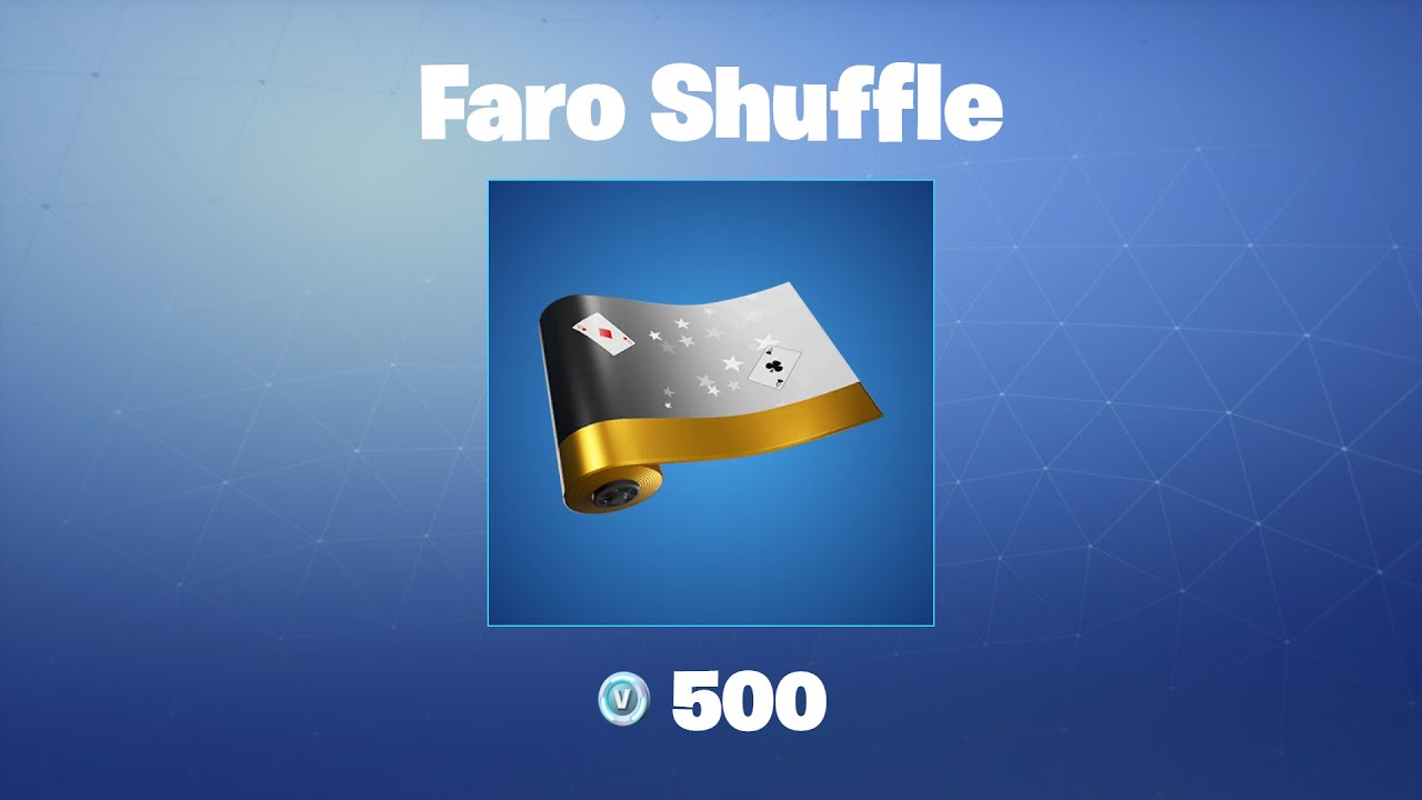 Faro Shuffle | Fortnite Wrap - YouTube