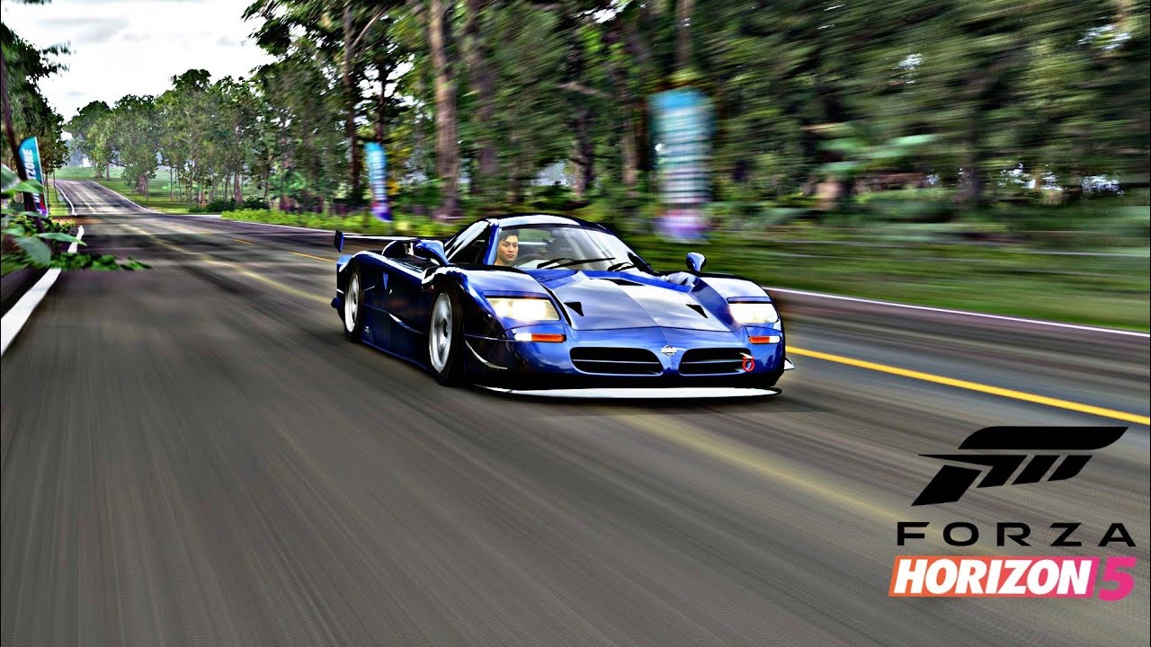FORZA HORIZON 5: NISSAN R390 GT1 NO MODO ONLINE CLASSE S1 - YouTube
