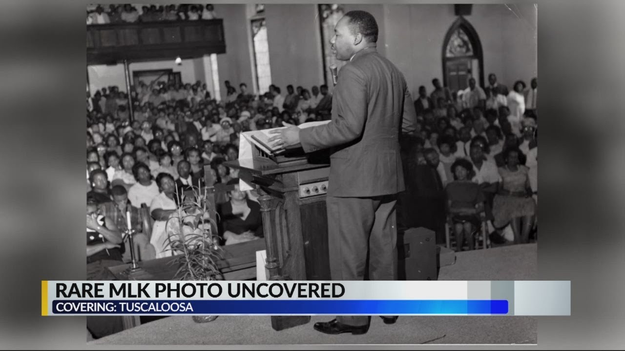 Rare MLK photo uncovered in Tuscaloosa - YouTube