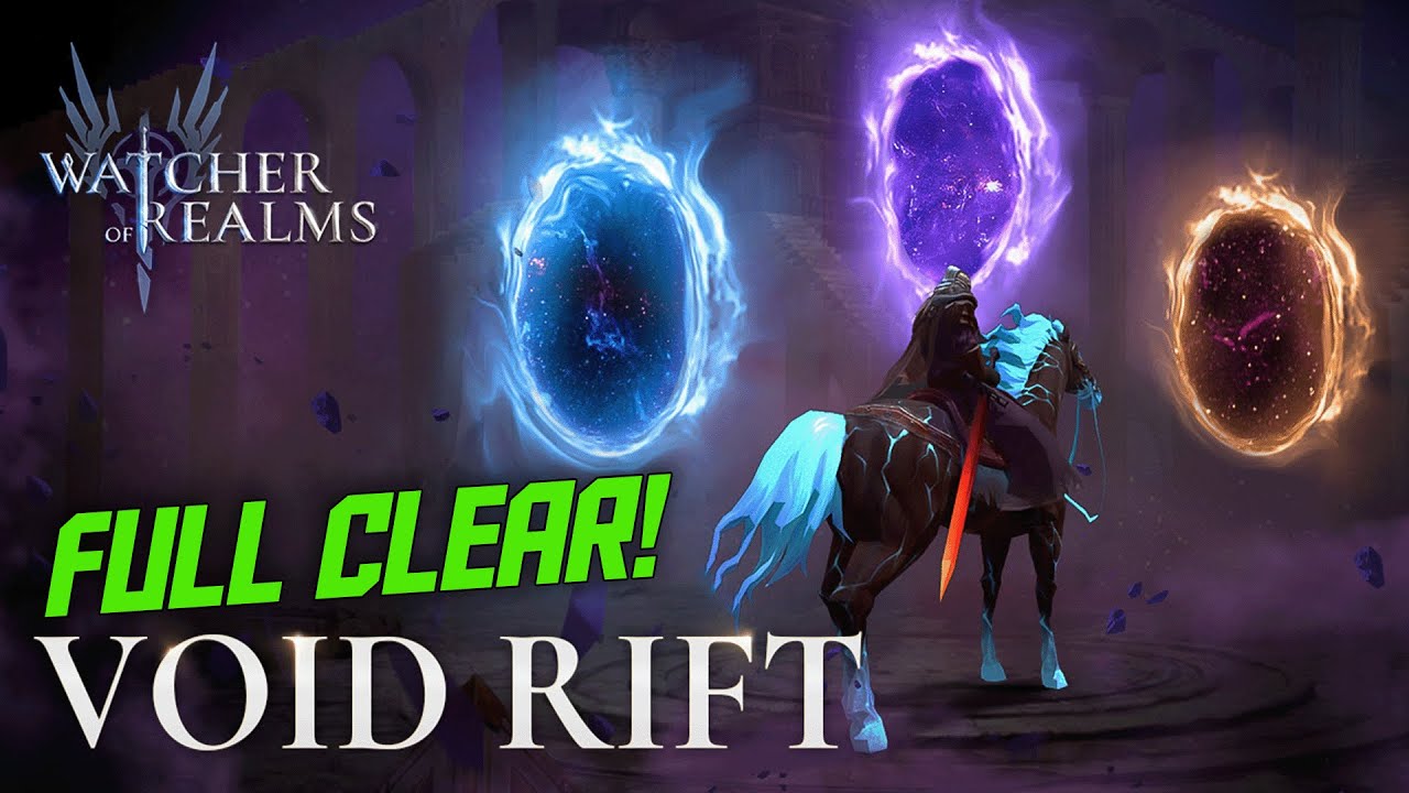 Void Rift (Normal) Full Clear! || Watcher of Realms - YouTube