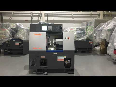 รุ่น GSL-10H TAKAMAZ CNC Lathe (Made in Japan) - YouTube