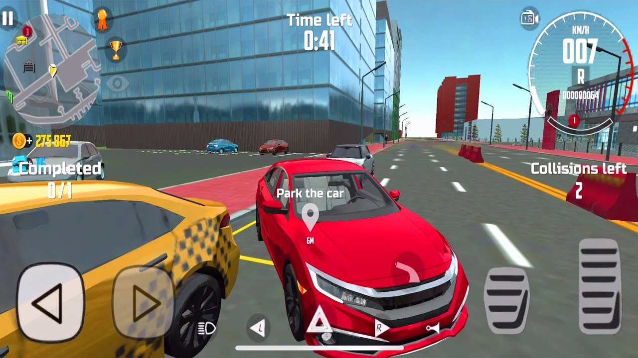 Car Simulator 2 - Parking! Park the car in the Specified Location - YouTube