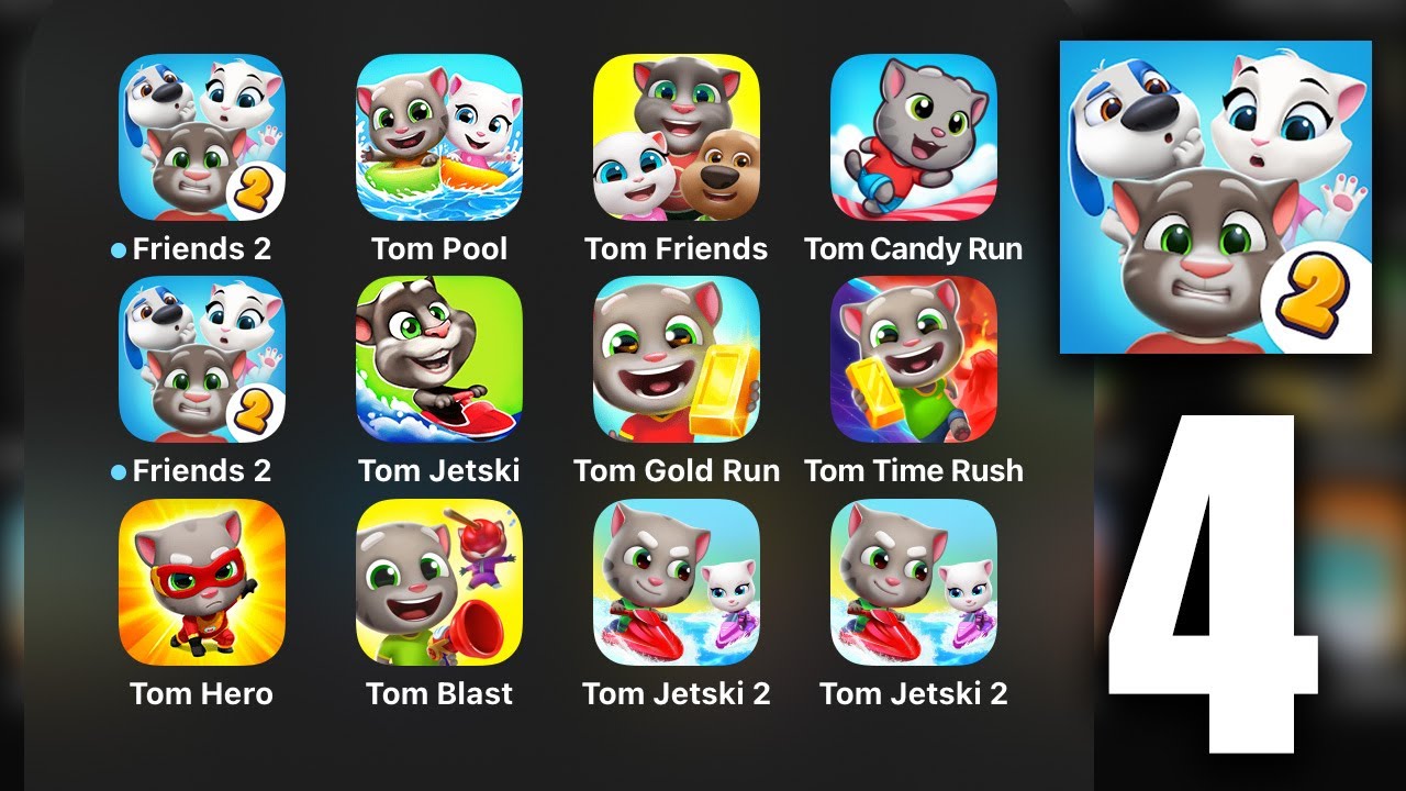 My Talking Tom & Friends 2 - Mobile Game Review: Gameplay & Walkthrough ...