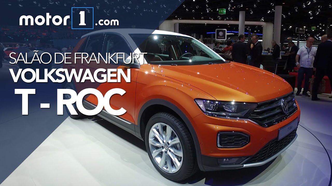 Novo Volkswagen T-Roc ao vivo no Salão de Frankfurt | Motor1.com Brasil ...