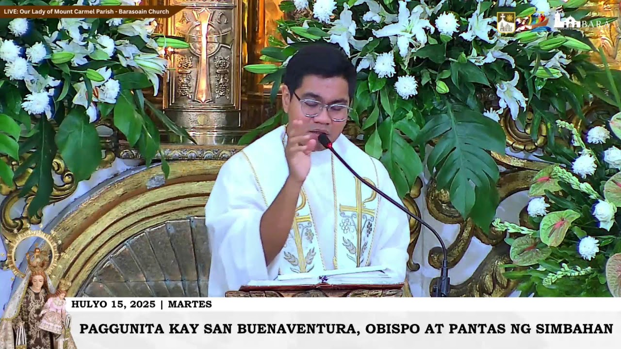 #𝗠𝗜𝗦𝗔𝗕𝗮𝗿𝗮𝘀𝗼𝗮𝗶𝗻 Live mula sa Parokya ng Nuestra Señora del Carmen ...