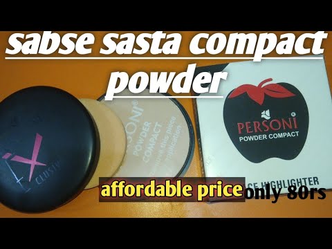 person powder compact ka review video affordable price - YouTube